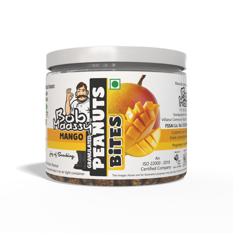 Mango chikki – Fruity Tropical Protein Snack | Bob Maassy